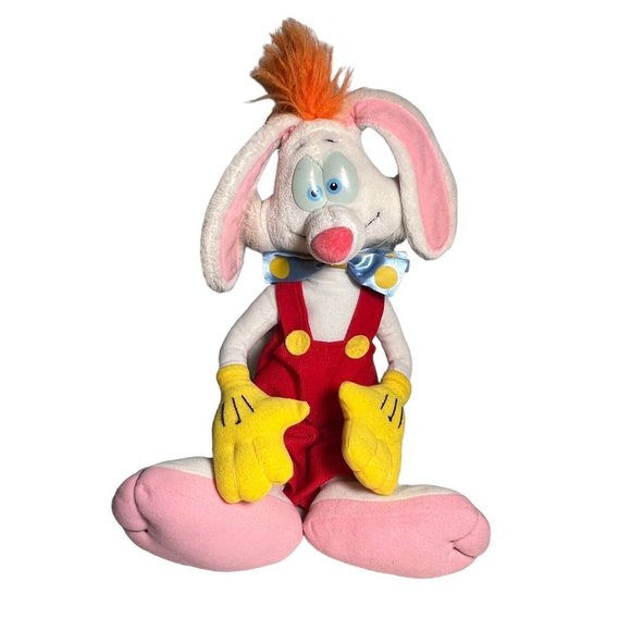 Unknown | Toys | Vintage 8s Who Framed Roger Rabbit Roger Plush Stuffed ...